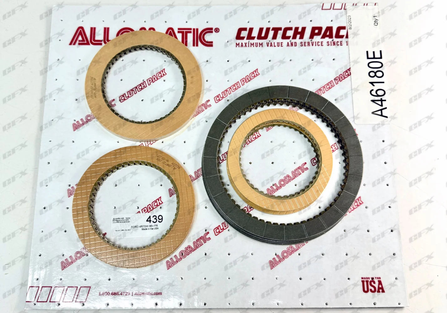 FRICTION PACK FORD 4R70W, 4R75W 96-ON (A46180E) – GFX Transmission Parts